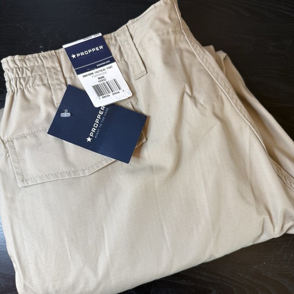 Propper | Pants | Propper Beige Bdu Fatigue Button Fly Cargo Military ...